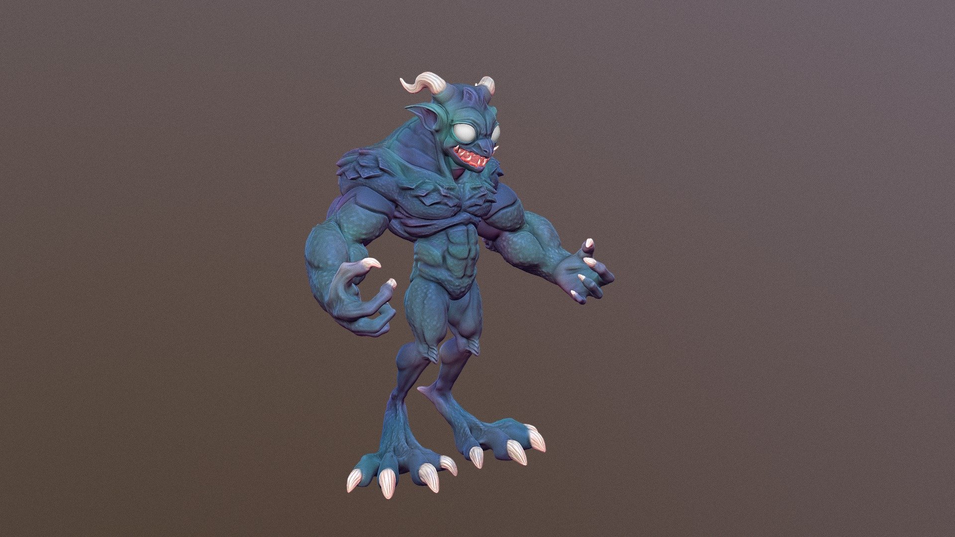 Monster Test - 3D model by Christopher.Beck [cd9d206] - Sketchfab