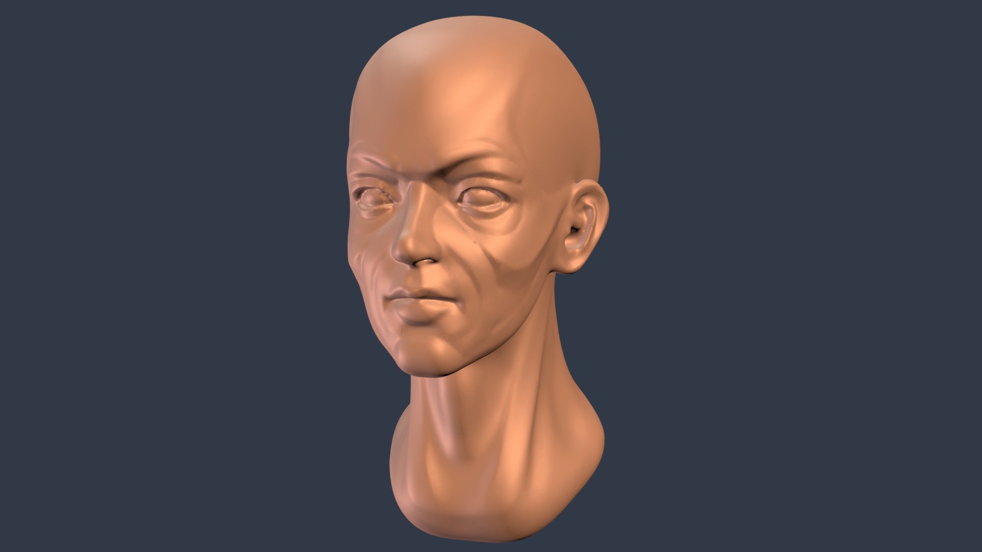 Face_Sculpting_117th, (Male) - Download Free 3D model by ComputerCat ...
