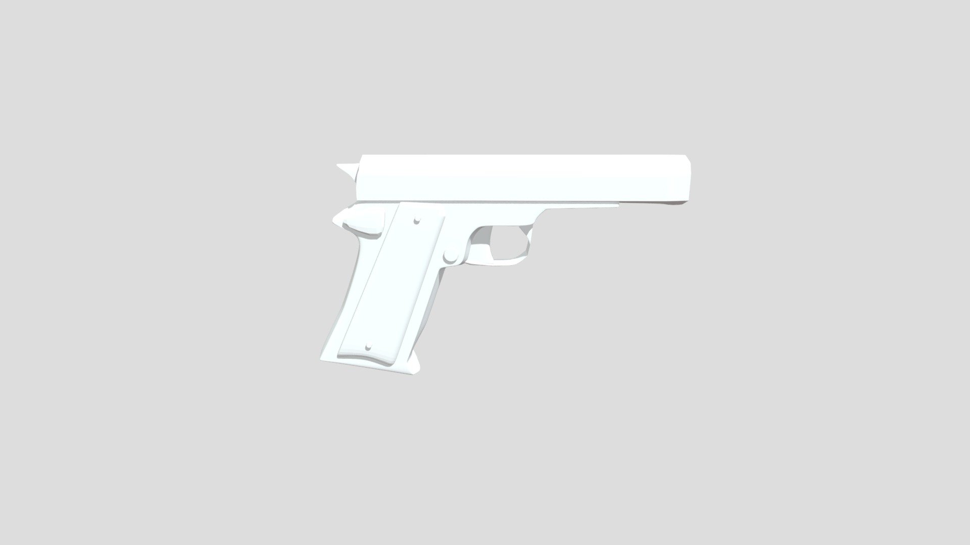 colt 1911 gun - Download Free 3D model by sousedovo3d [cd9ed0e] - Sketchfab