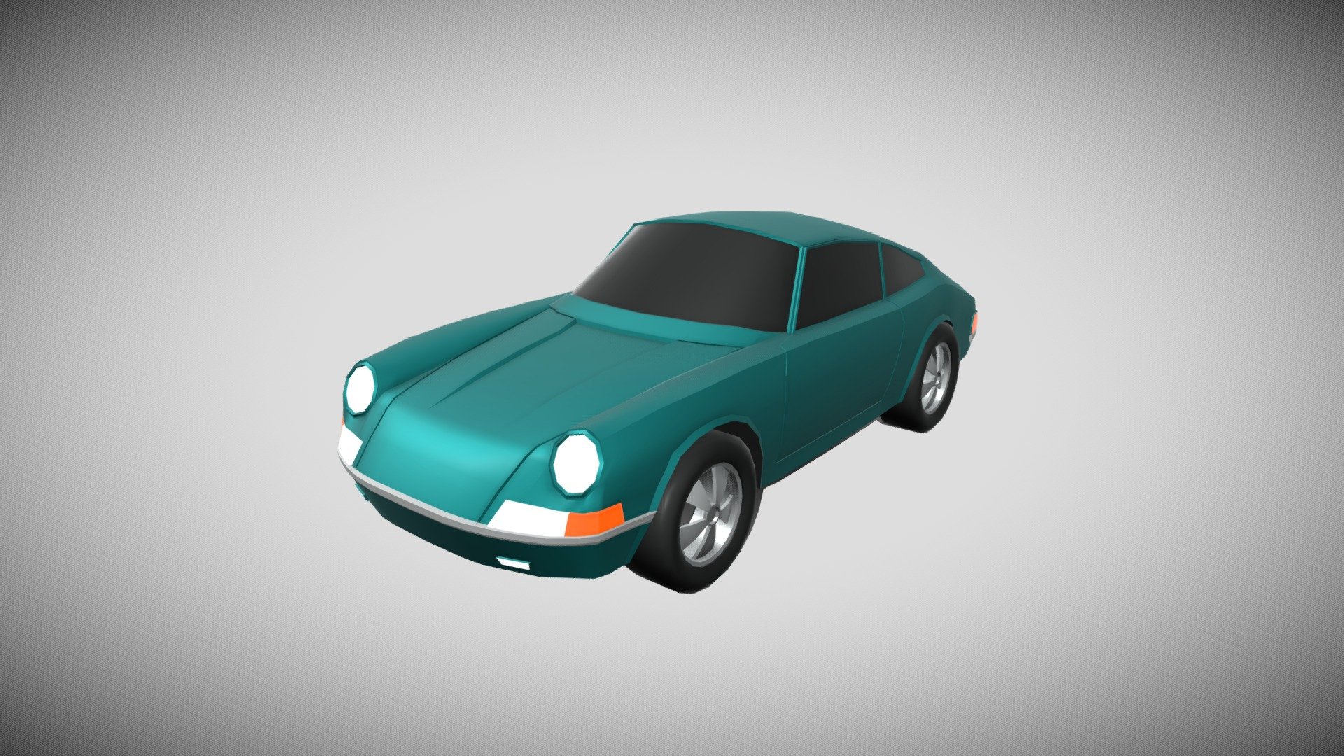 Low Poly Porsche 911 - Download Free 3D model by kulonee (@ynesolefru ...