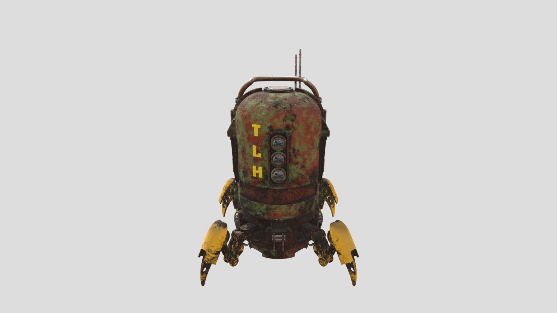 Spider Bot assessment - 3D model by WafflyRaccon76 [cda4fa5] - Sketchfab