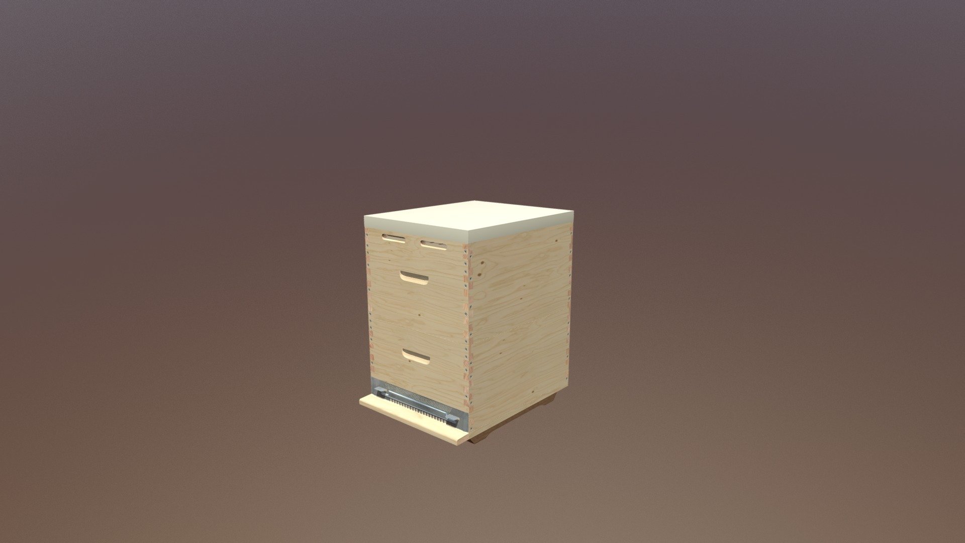 Κυψέλη Bee My Box - 3D model by plastik [cda5f4a] - Sketchfab