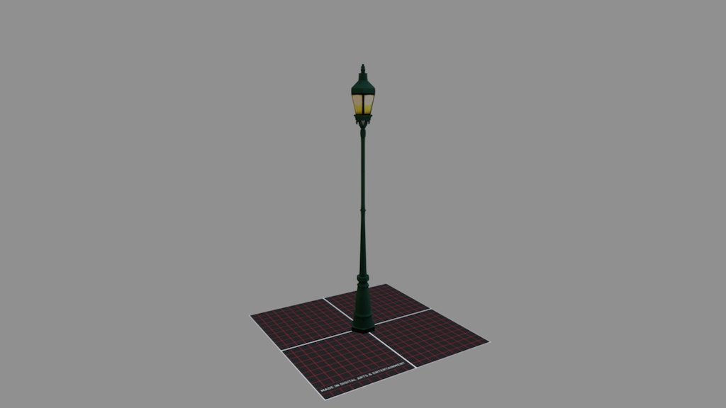 Street Light - 3D model by Florian D'heer (@floriandheer) [cda7192 ...
