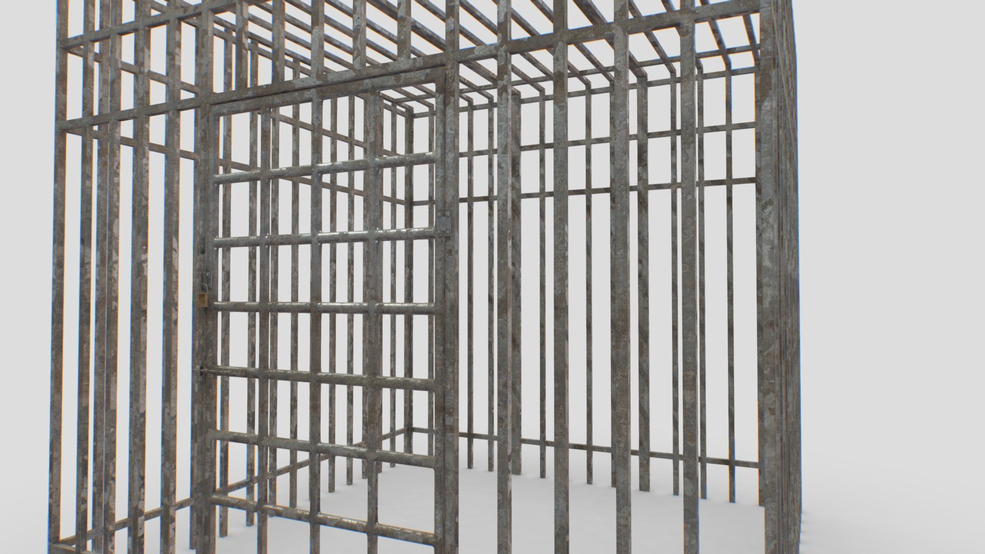 Basement Jail Storage or Cell Pack 1 - Buy Royalty Free 3D model by ...