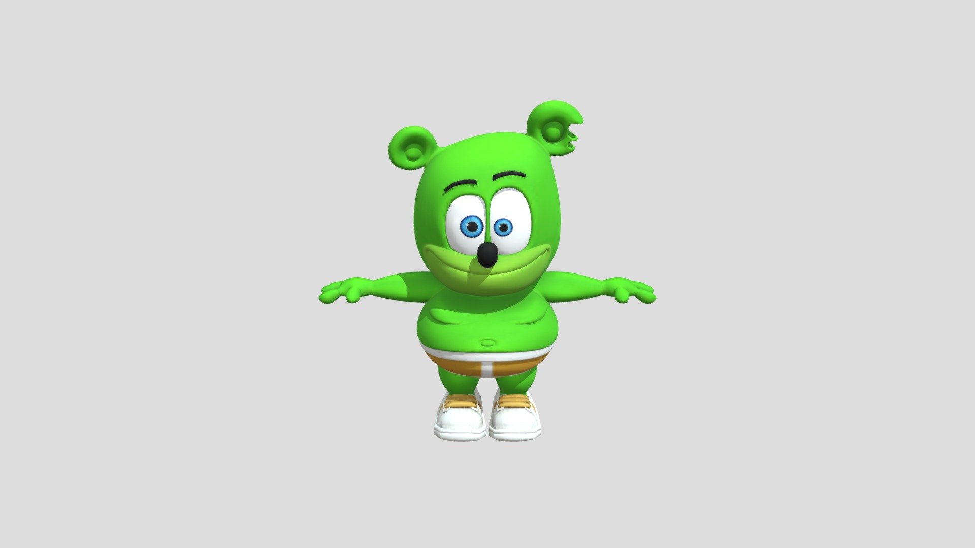 Gummy-bear-gummibar-model - 3D model by tufagaisaiah3 [cda8d18] - Sketchfab