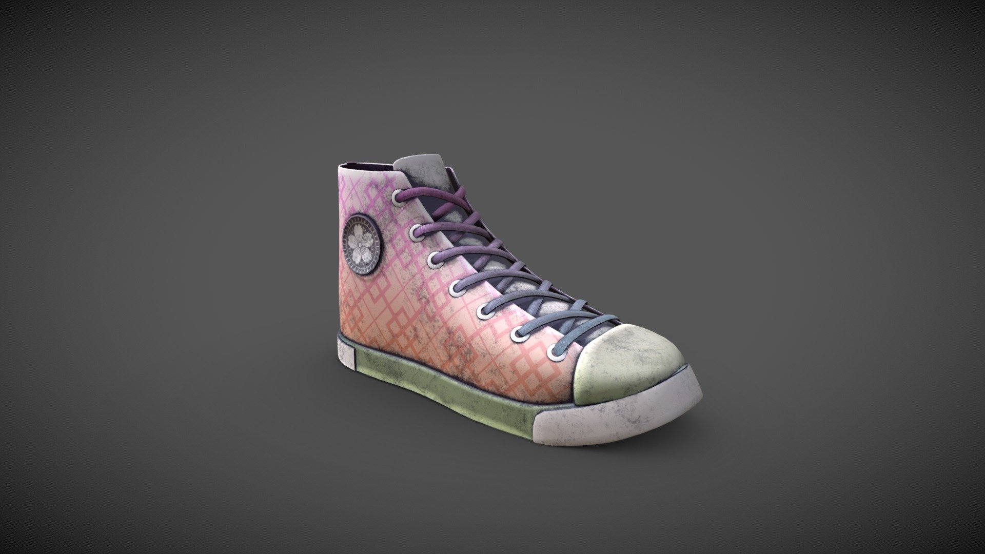 Stylized Sneakers - 3D model by Olga Fedorchuk (@olga_fedorchuk ...
