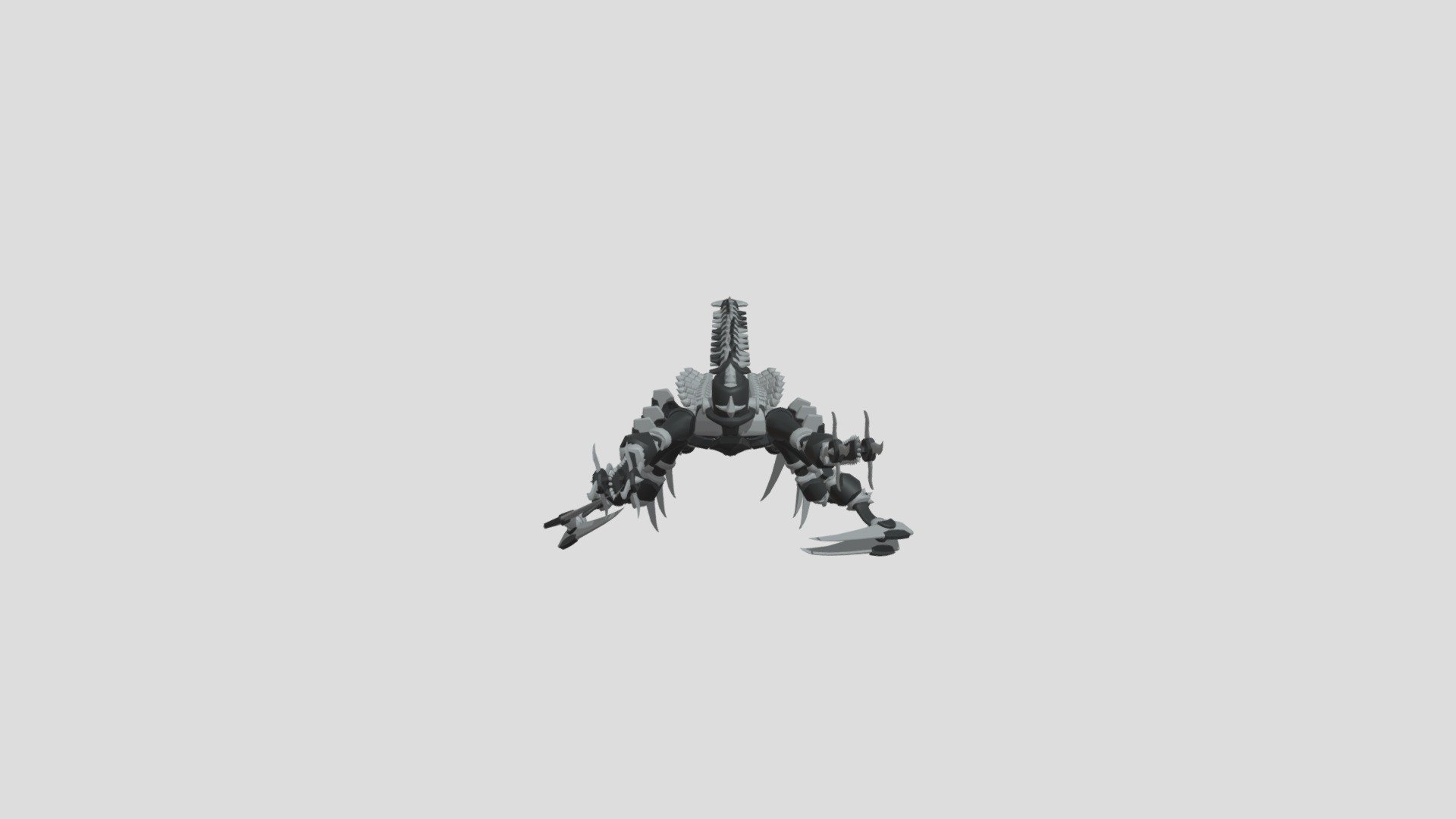 Robot Centipede - Download Free 3D model by moxmoin [cdaa9d5] - Sketchfab