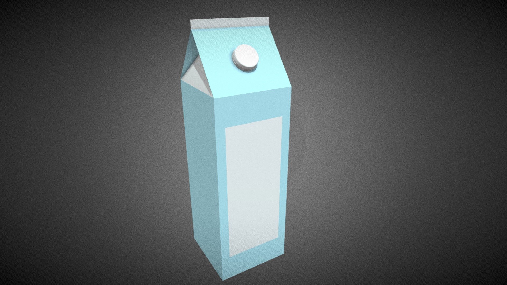 Low Poly Milk Carton - Download Free 3D model by Ada_A [cdaac49 ...