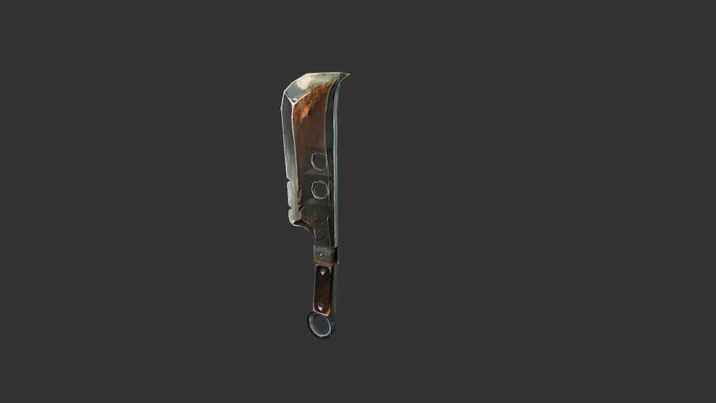 Knif - 3D model by farhan (@f8802467331) [cdaae10] - Sketchfab