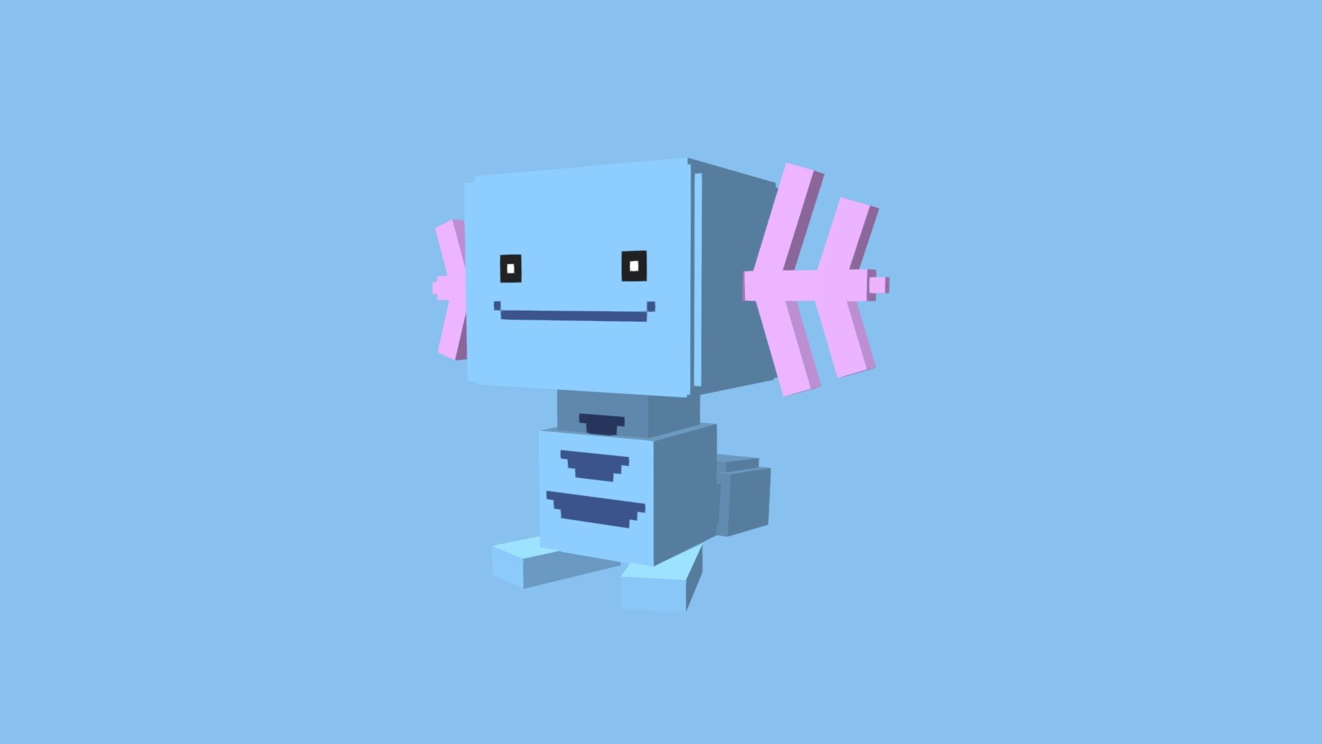 Wooper - 3D model by marioplumer71 [cdab1c5] - Sketchfab