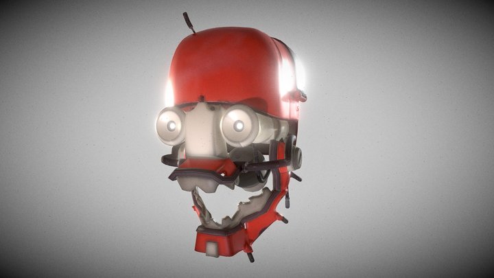 Robot-face 3D models - Sketchfab