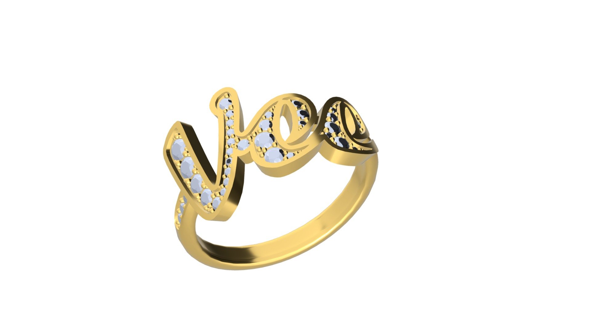 vee ring v5 - 3D model by Mfj [cdaba84] - Sketchfab