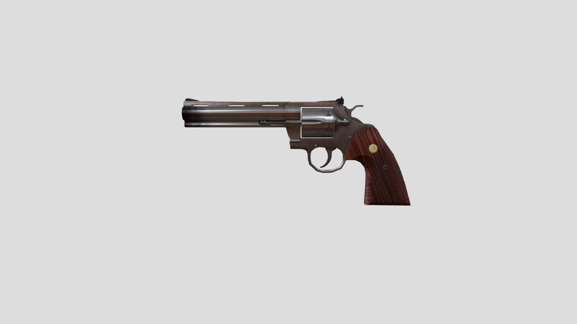 Python 357 Magnum Revolver - 3D model by Jsheeler [cdadf64] - Sketchfab