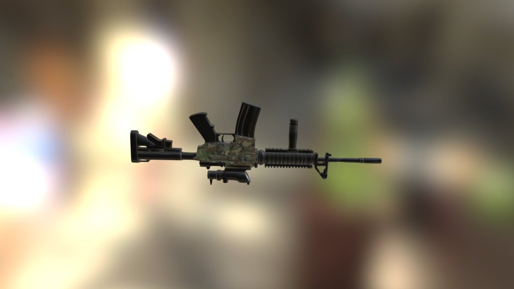 M4 - 3D model by MDanielio [cdafcd3] - Sketchfab