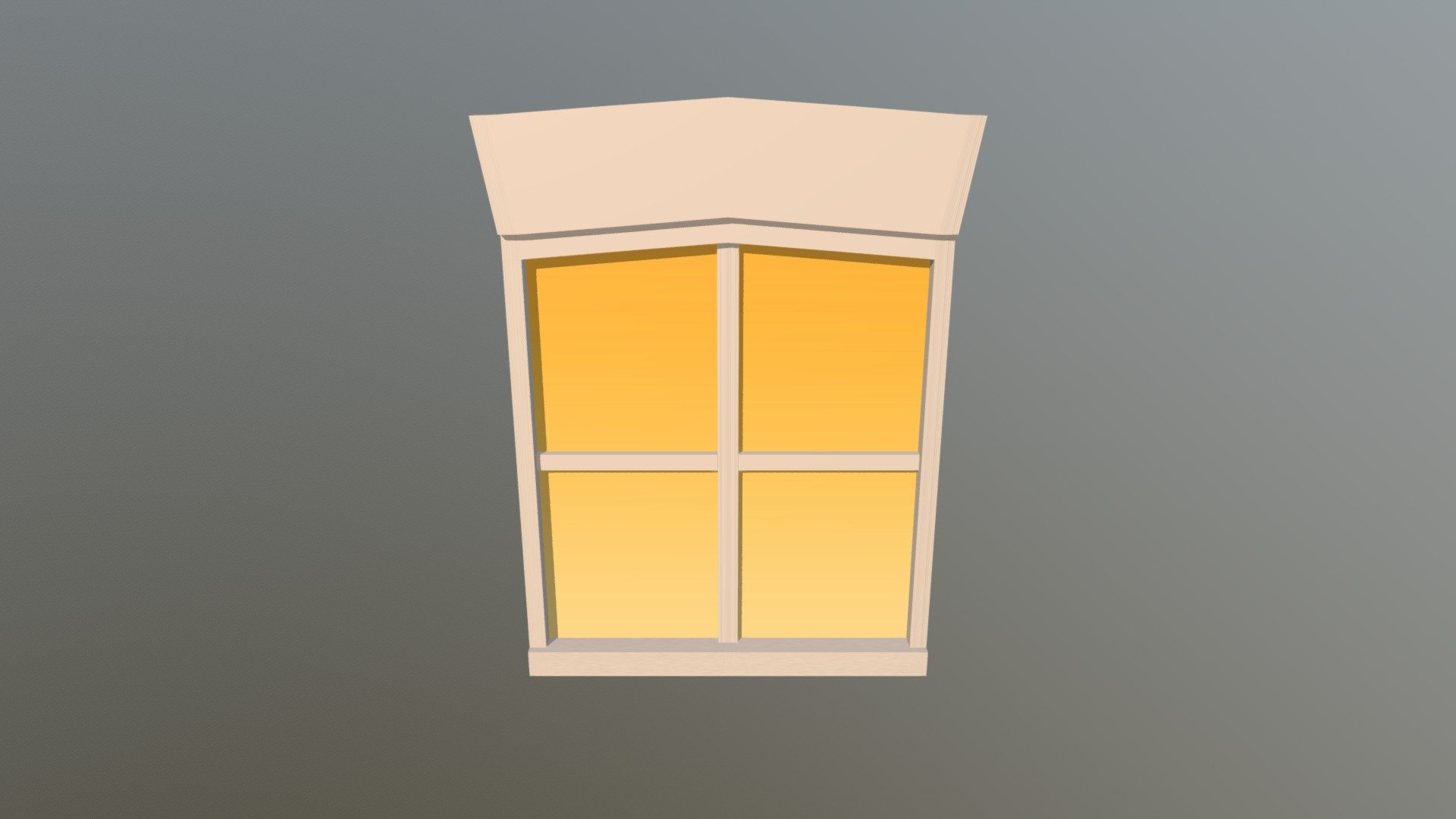 Large Window - 3D model by Aston Cook (@Aston_Cook) [cdb14f5] - Sketchfab