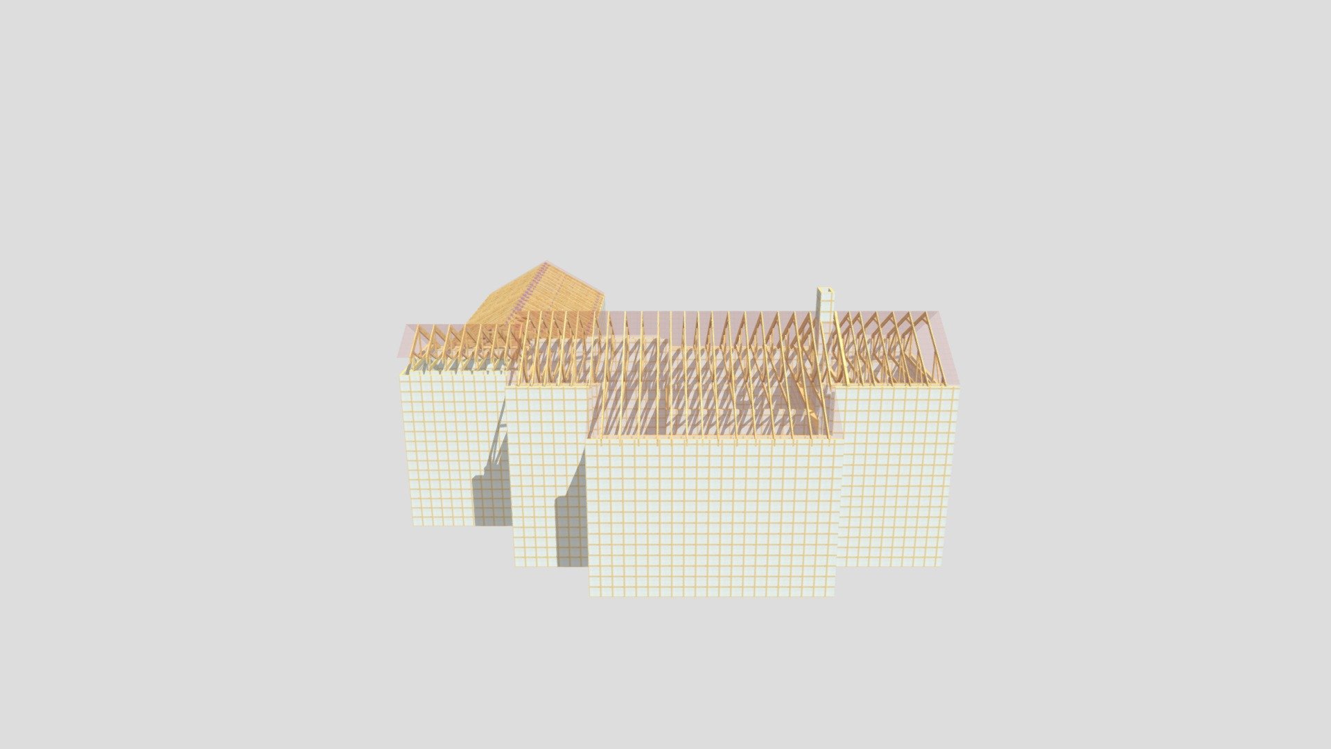House_-_ Roof_ Design - 3D model by RoofTrusses2023 [cdb19ed] - Sketchfab