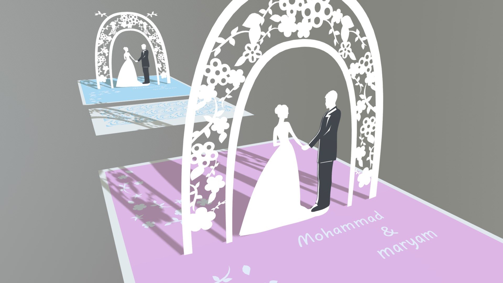 Invitation Cards - 3D model by Alireza Pir (@AlirezaPir) [cdb1f30 ...