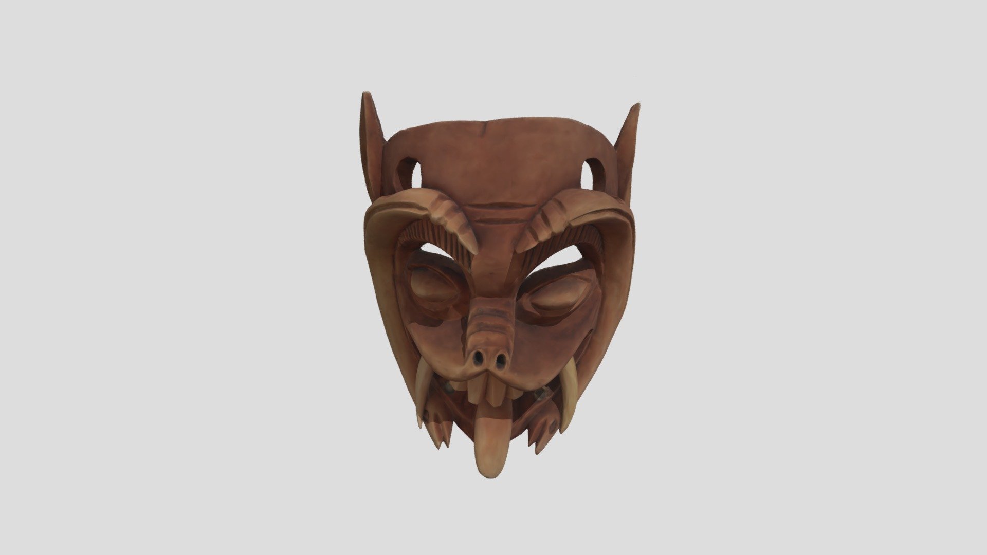 Mascara Mexicana - 3D model by ariadnaochoa [cdb2712] - Sketchfab