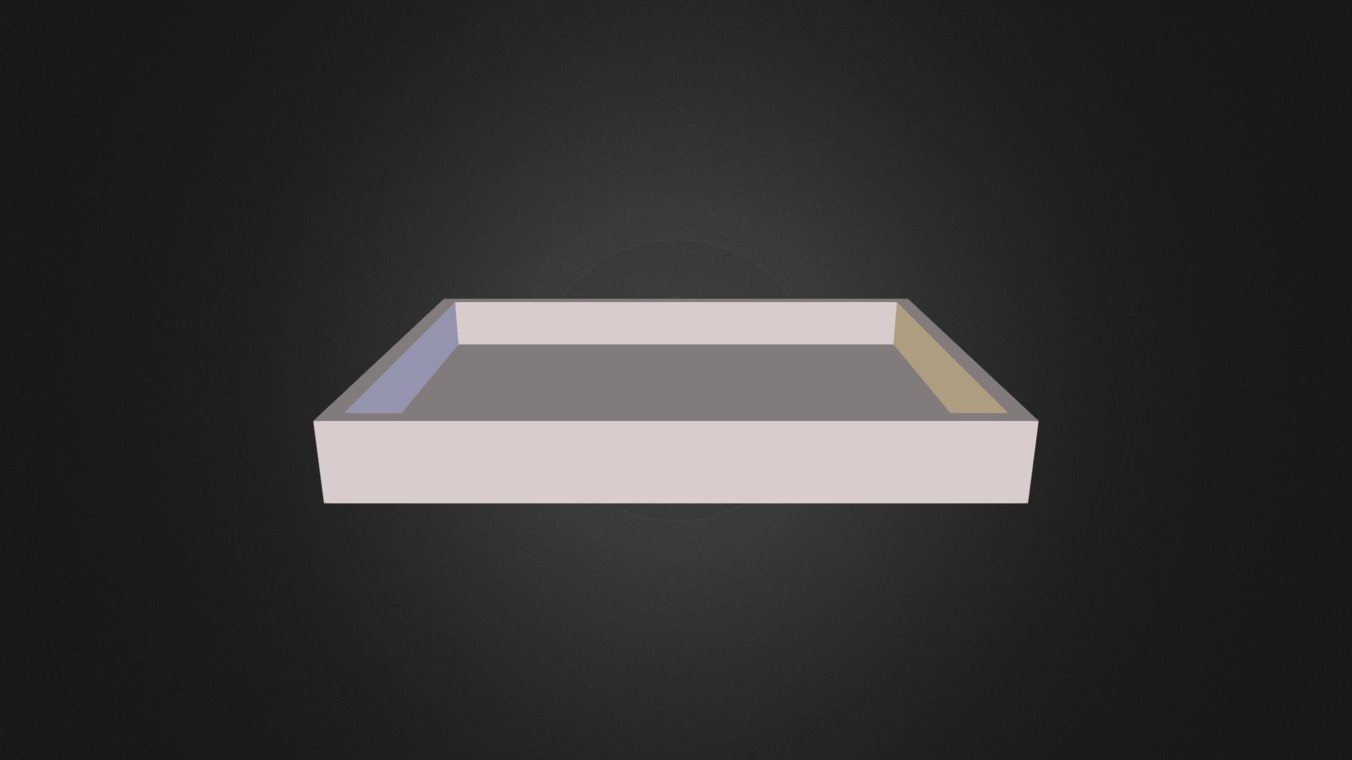 Simple Small Parts Tray - 3D model by 3dindustries [cdb2ed6] - Sketchfab