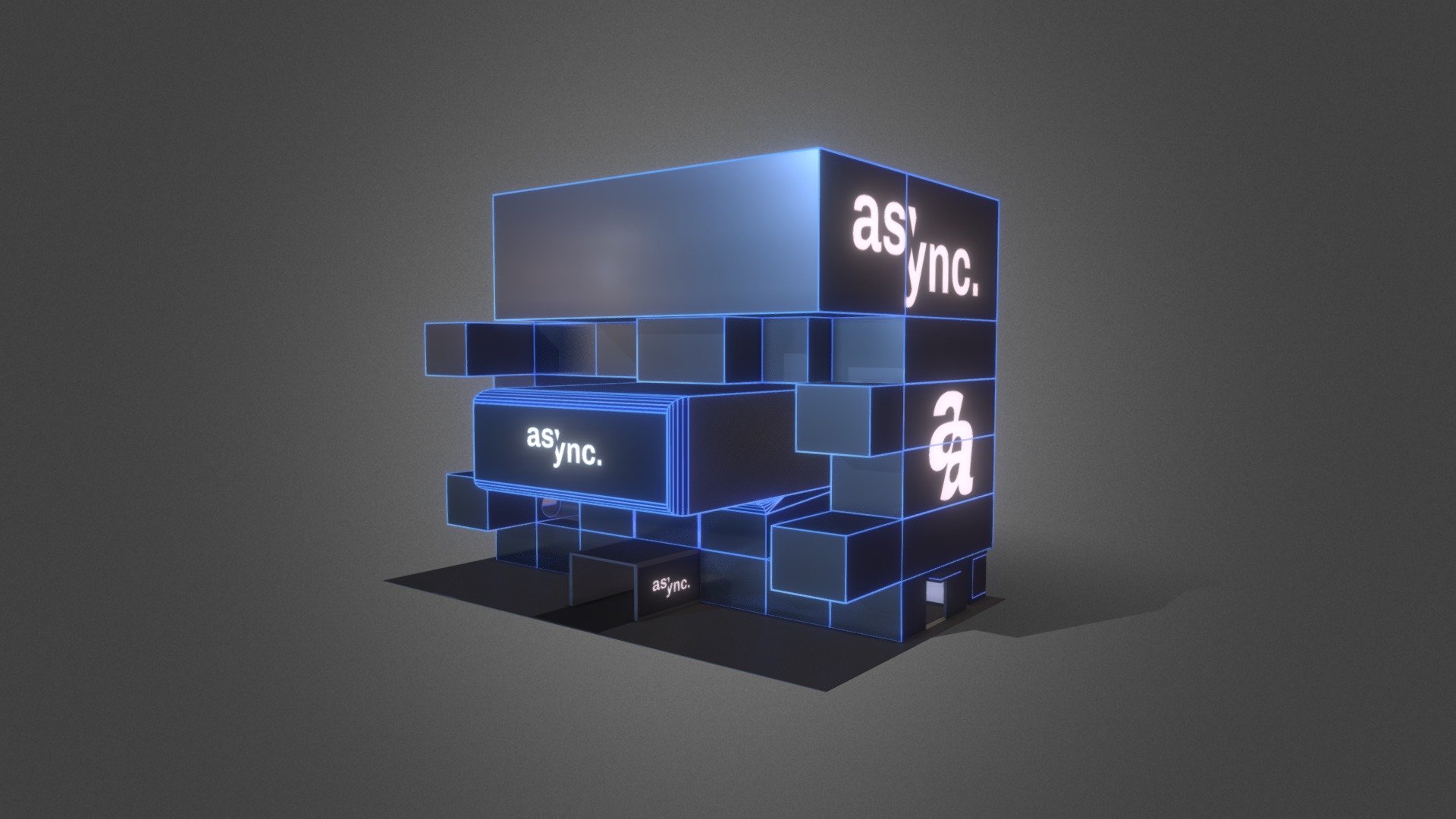 Async Art Gallery | Decentraland - 3D model by Low Poly Models ...