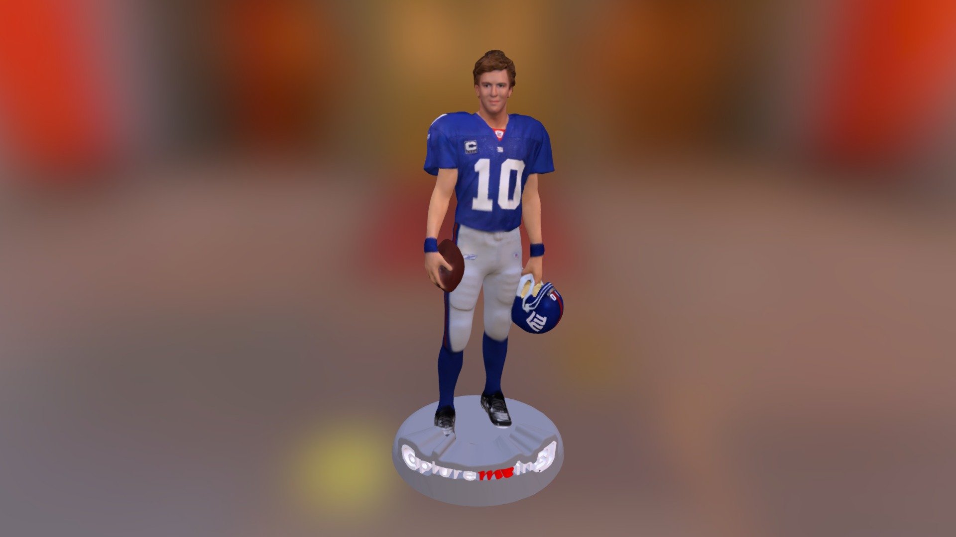 ELI MANNING - 3D model by Capture It In 3D (@CaptureMeIn3D) [cdb7928 ...