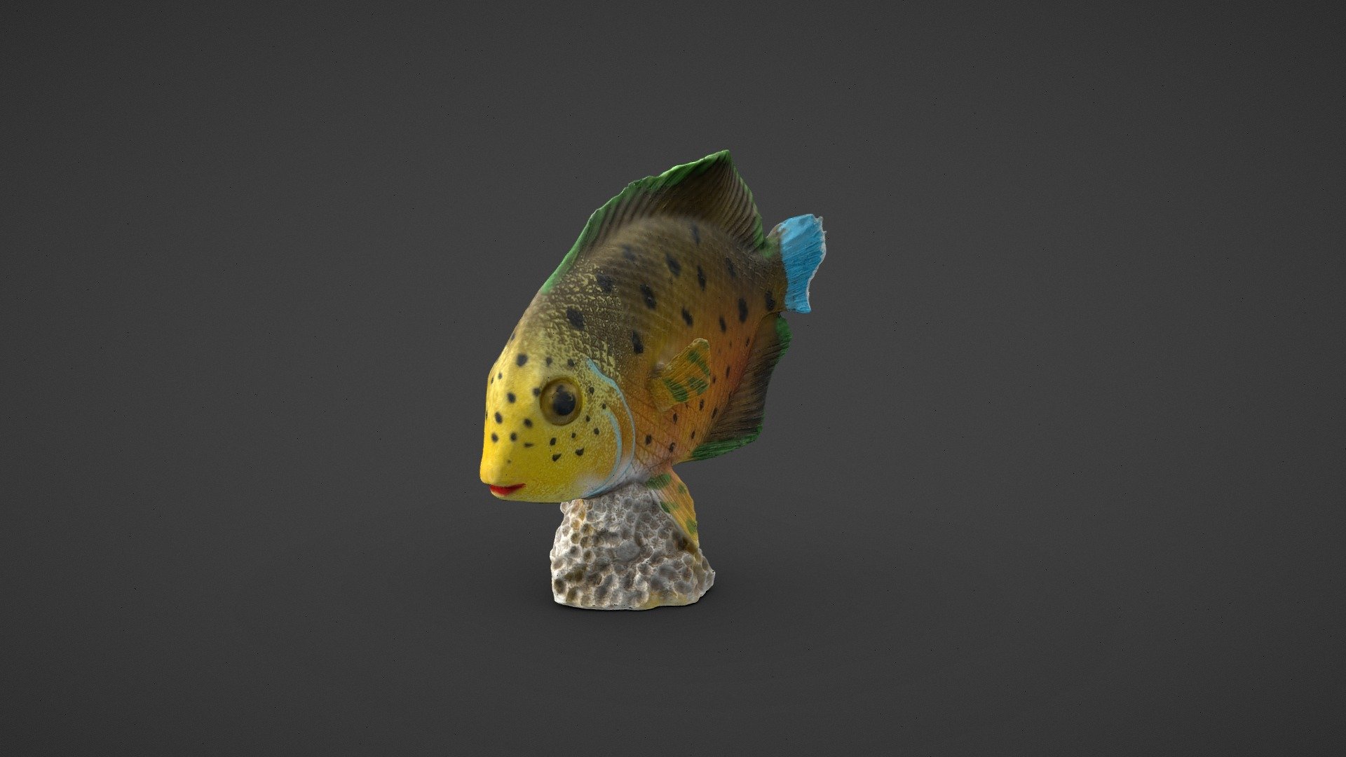 Fish Statue - Download Free 3D model by H.Yasin (@HYasin) [cdb9ace ...