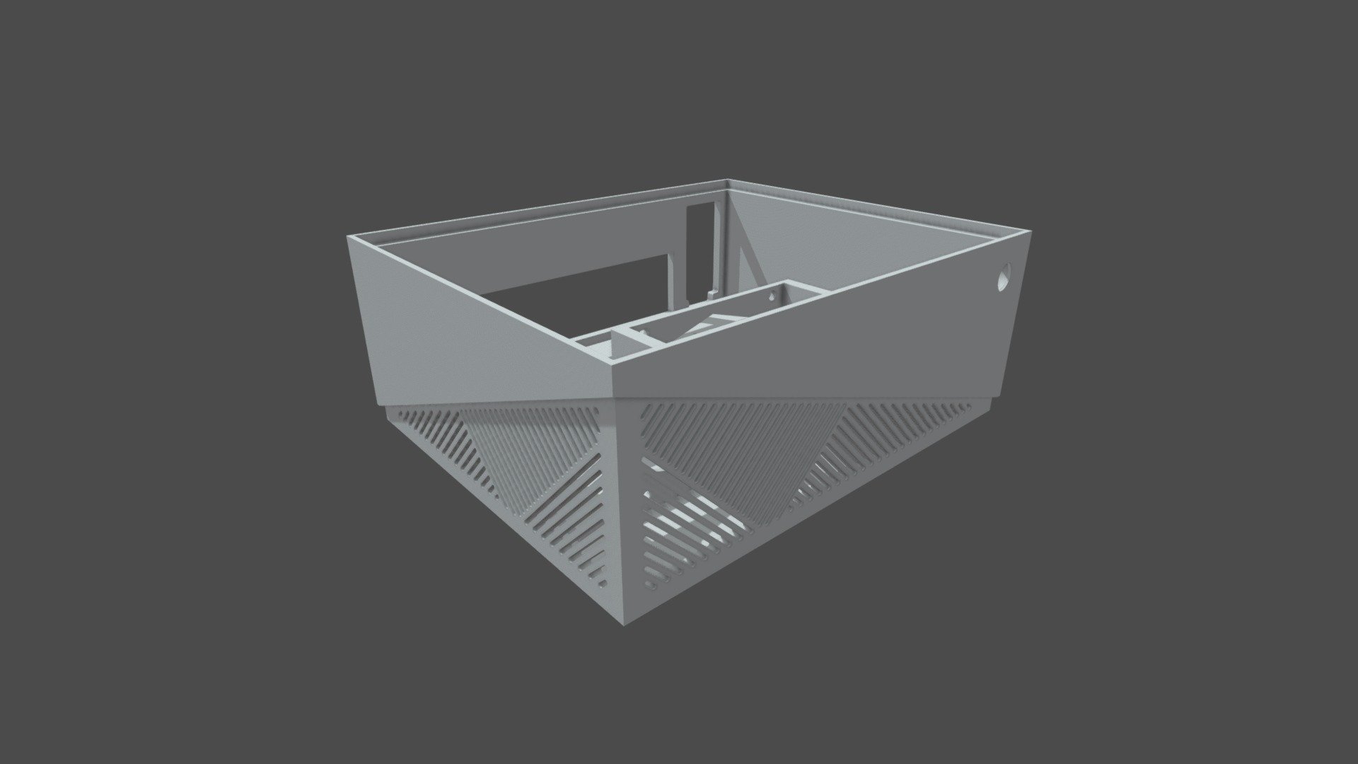 HTPC Case-acylic - 3D model by dubgraphix [cdb9df2] - Sketchfab