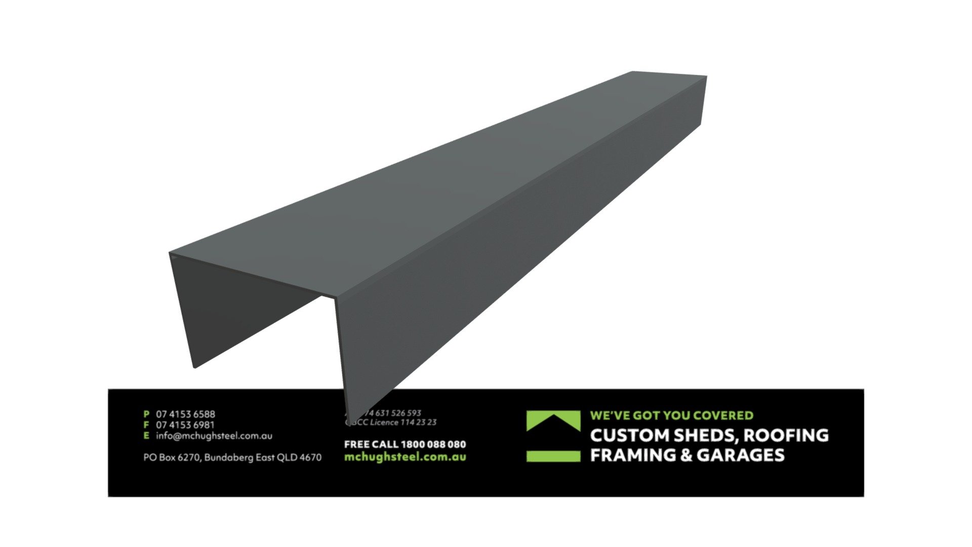 FLMS6GAL McHugh Steel- No.6 Galvabond - 3D model by mchughsteel ...