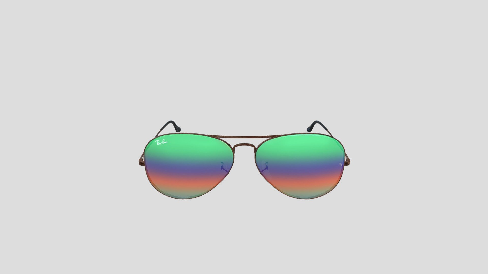 Ray-Ban Aviator - RB3025 Sunglasses - Buy Royalty Free 3D model by ...
