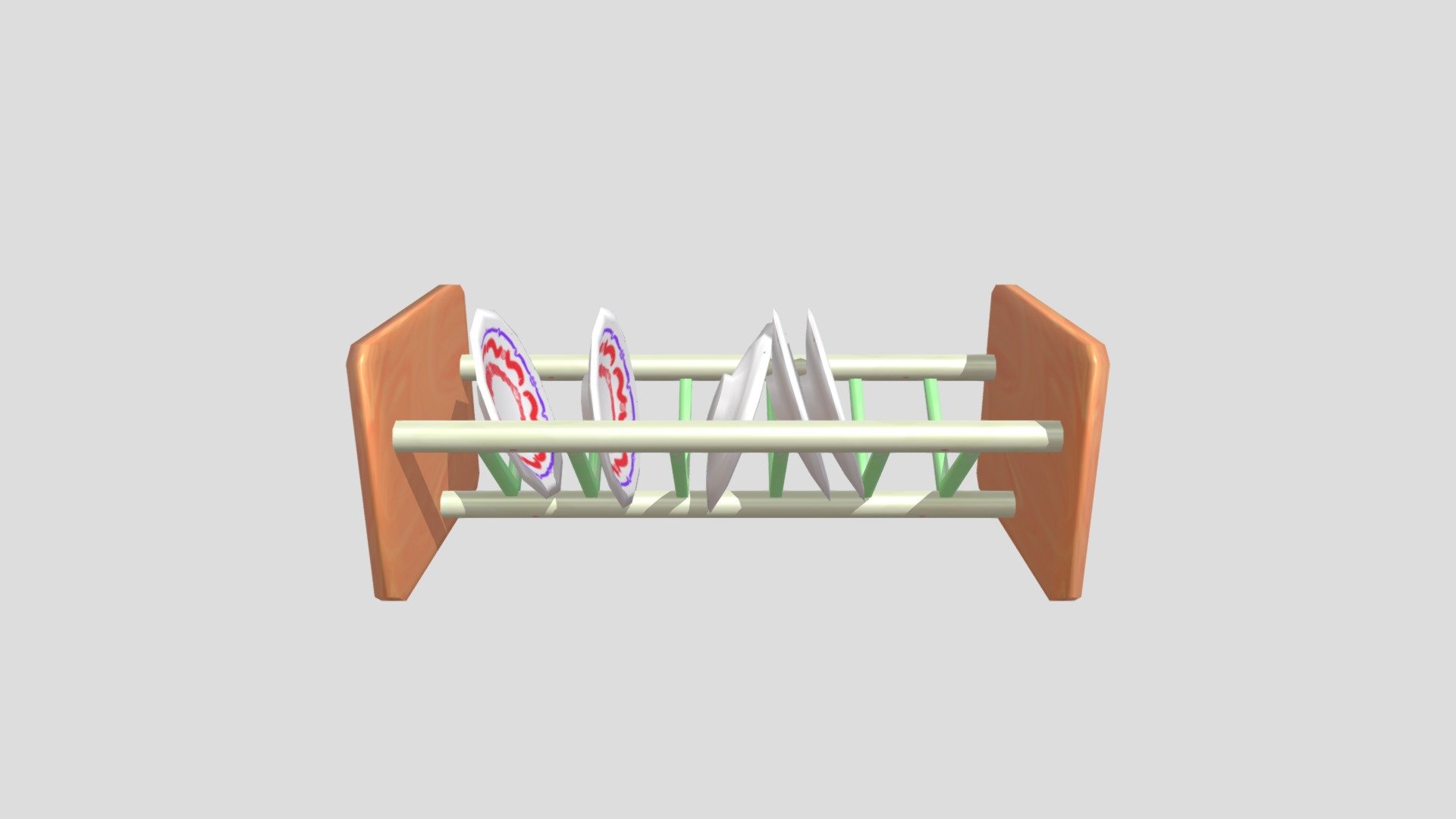 Dish Rack - 3D model by irsyxd21 [cdbd55e] - Sketchfab
