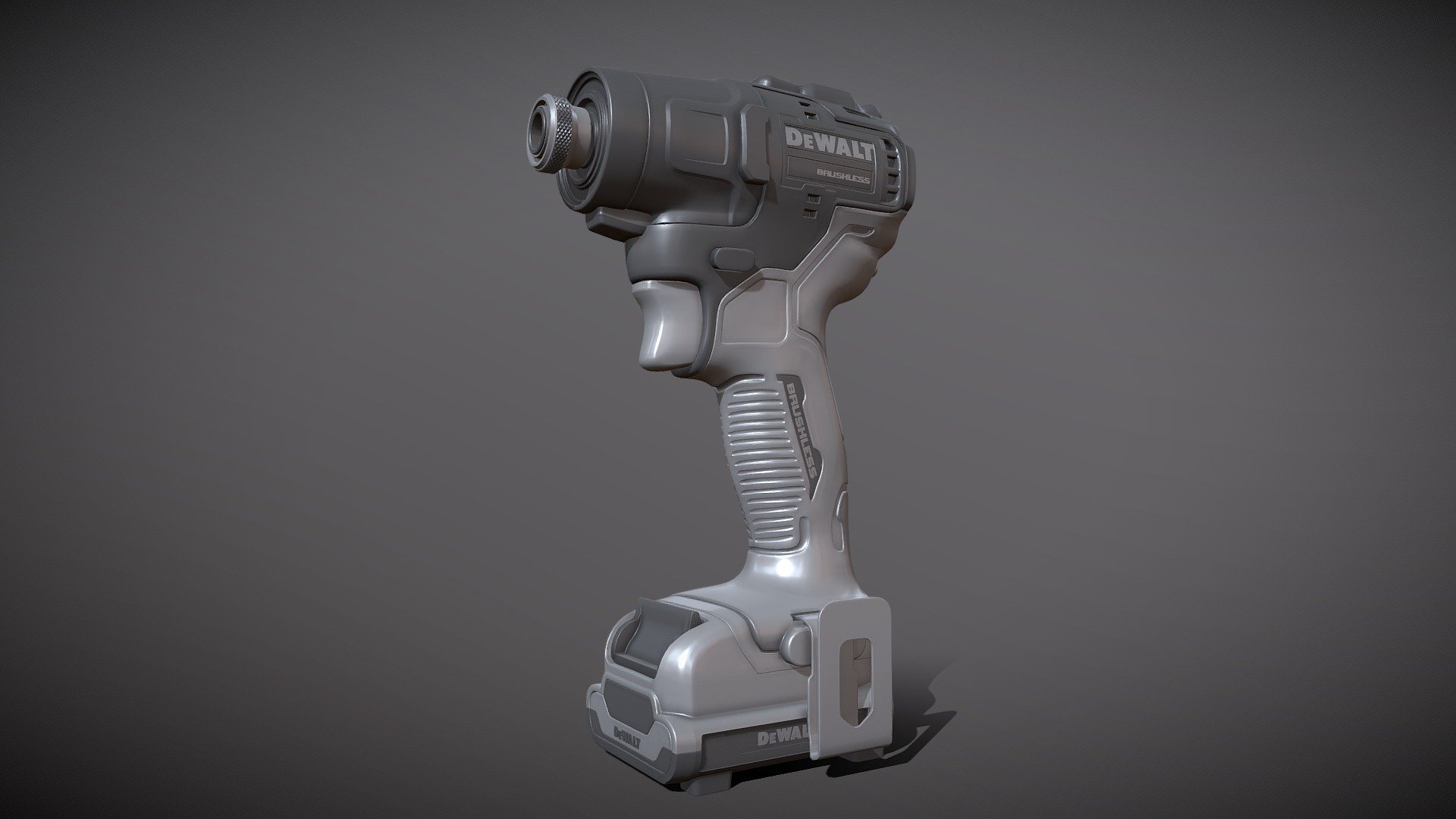 DeWalt Drill Machine 3D model - 3D model by vijaymohan162 [cdbdd3b ...