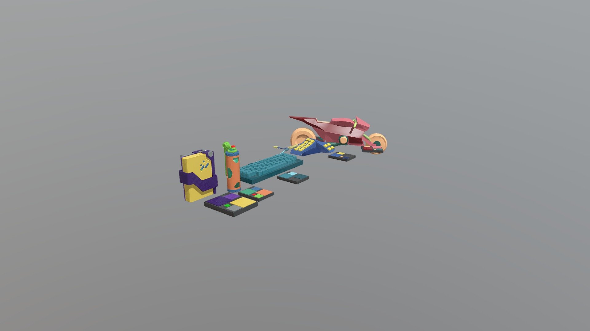 [ XYZ HW ] Painting - Download Free 3D model by Fan_Lord [cdbe358 ...