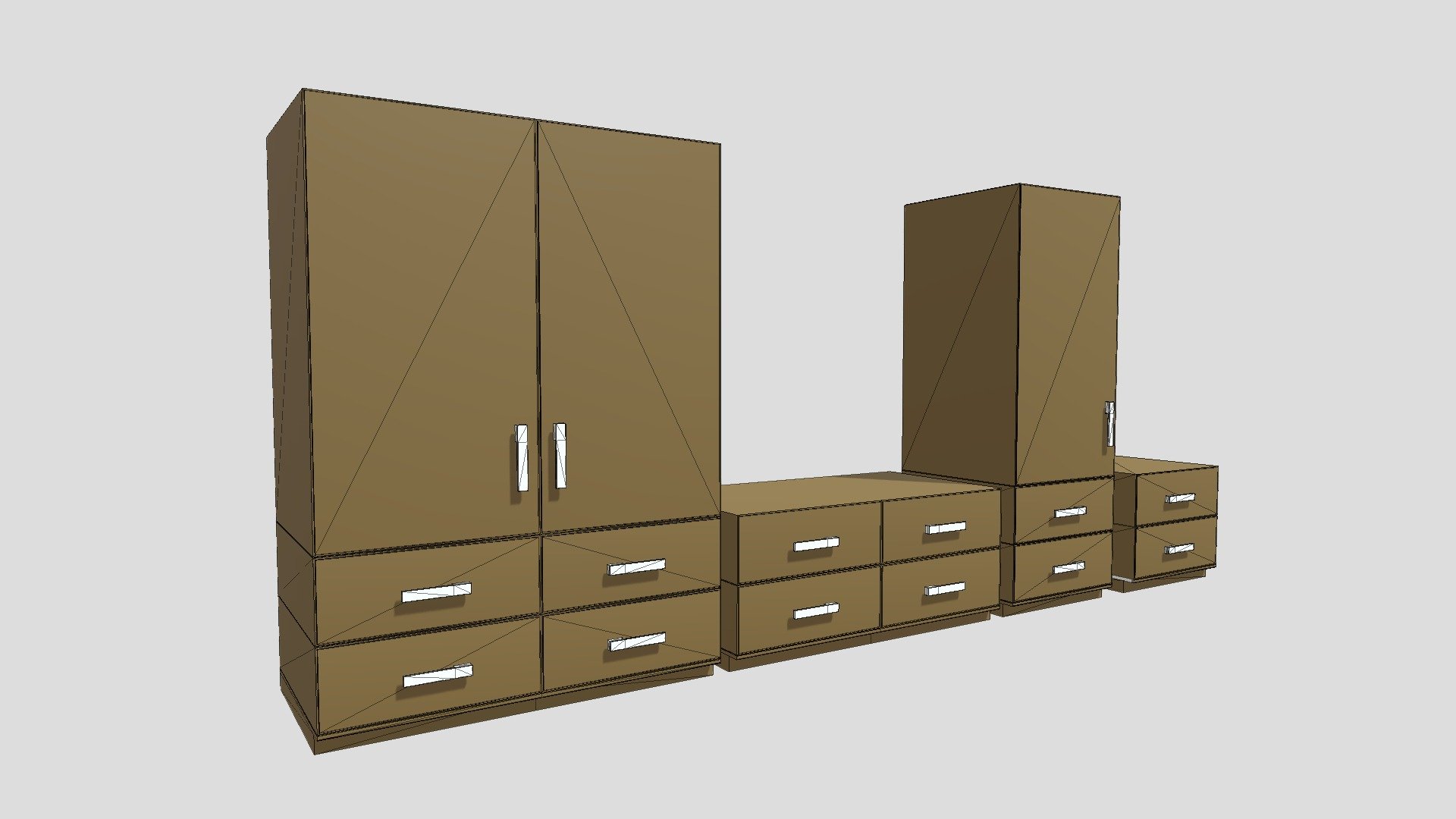Wardrobe Pack - Download Free 3D model by Aw3someV1king [cdbec9c ...