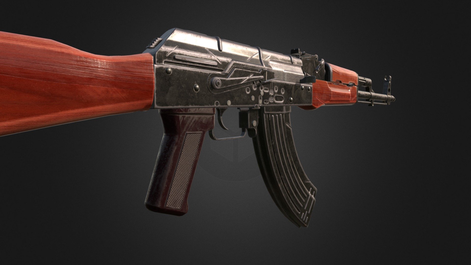 Ak-47 - Download Free 3D model by Baljinnyam (@l3aljinnyam) [cdbedad ...