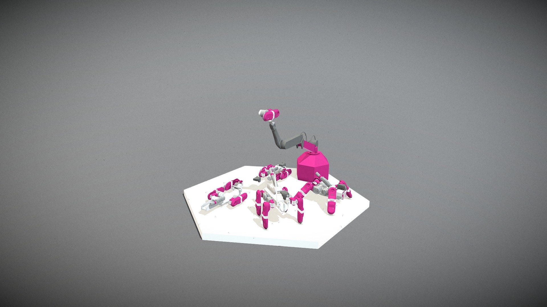 Magenta Bot Concept - Download Free 3D model by davidmarton1987 ...