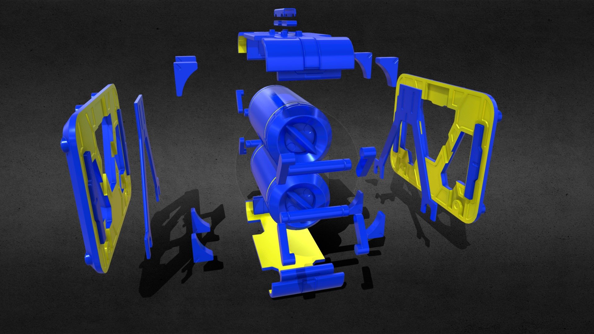 Death Stranding Car Battery Highpoly（defective） - Download Free 3D ...