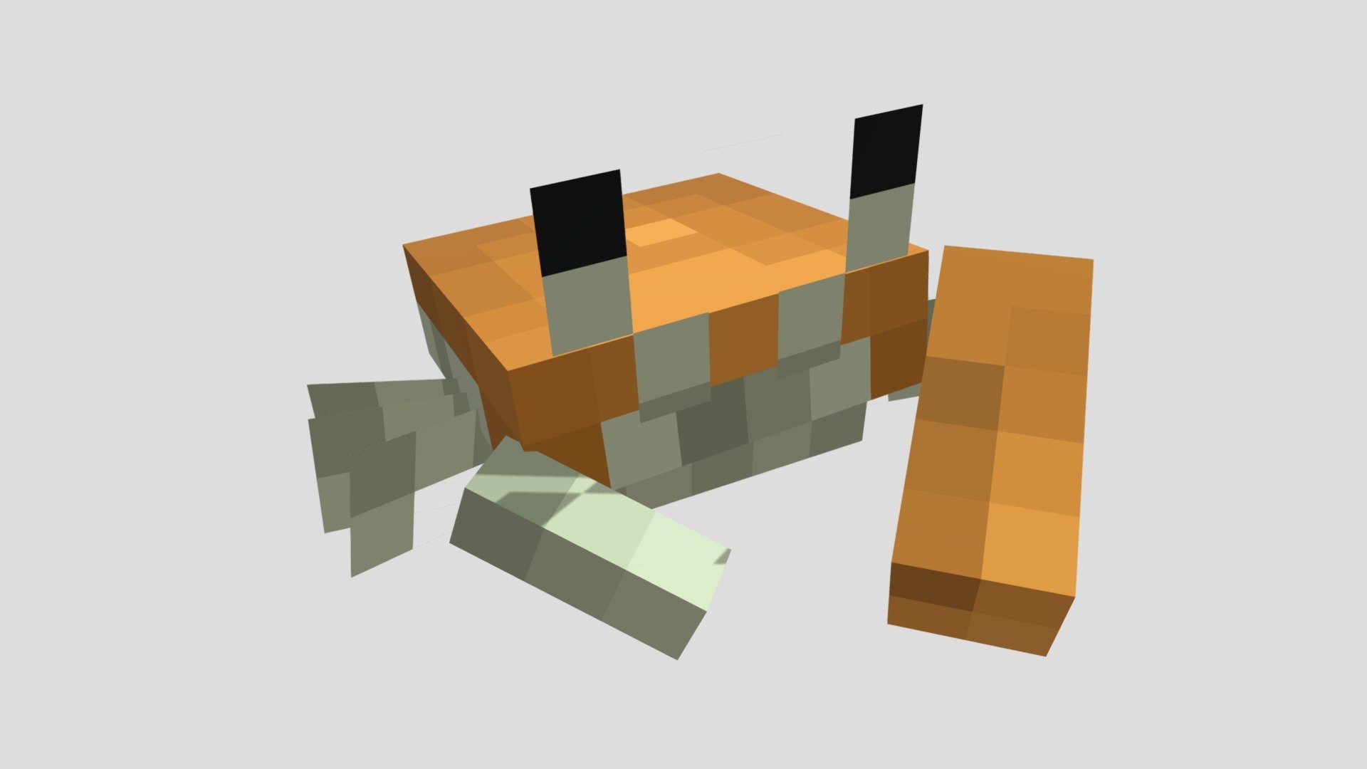 Low-Poly Crab - 3D model by SolafideMedia [cdc6bc7] - Sketchfab