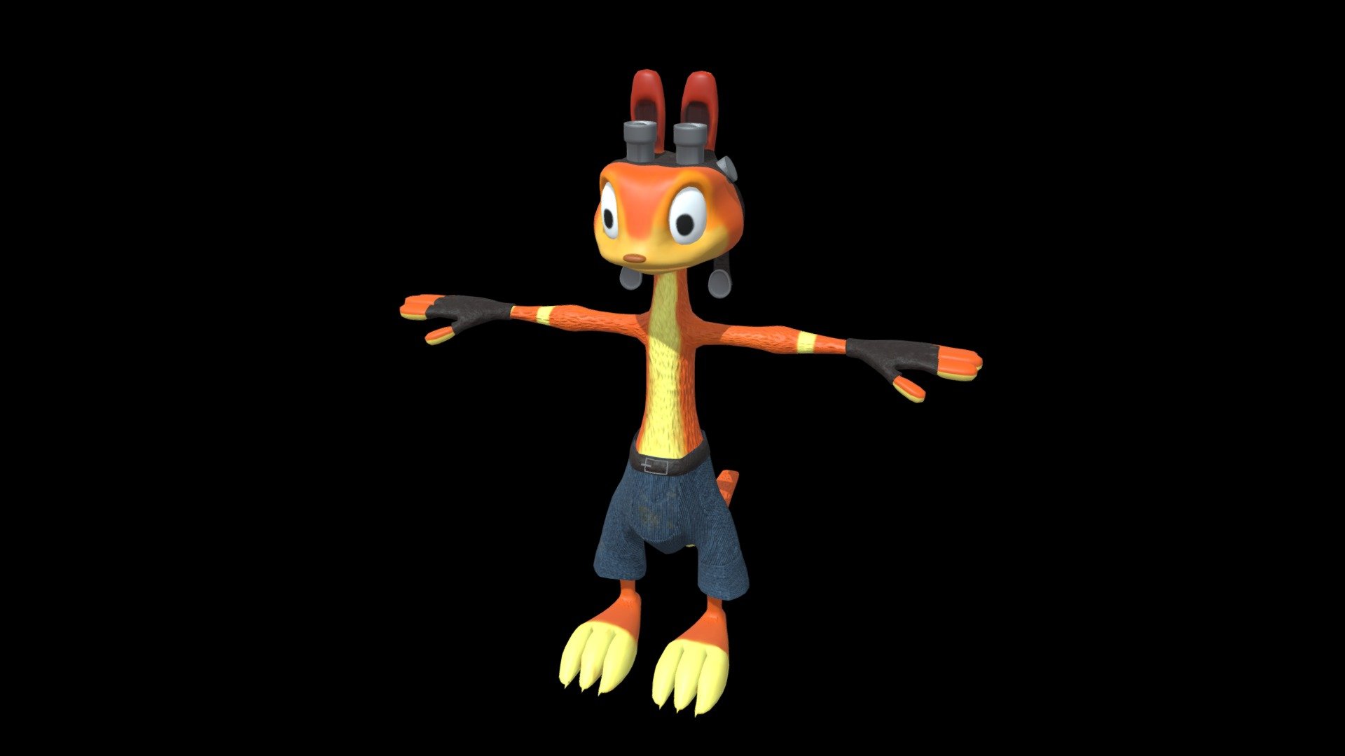 Daxter - Download Free 3D model by mariatejera [cdc7dd1] - Sketchfab