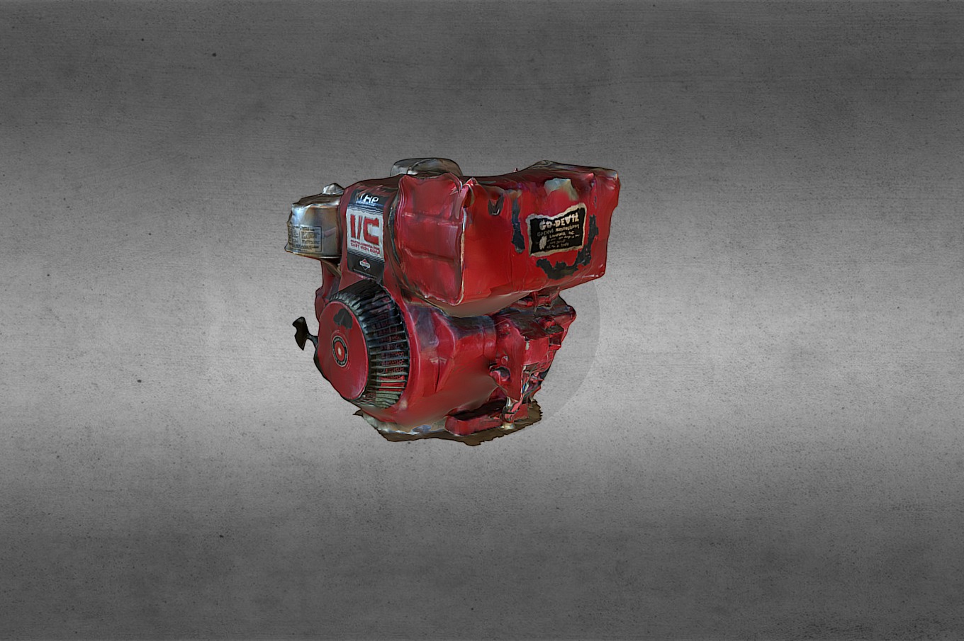 11 HP Go-Devil Engine - 3D model by fedosaa [cdc8d9d] - Sketchfab