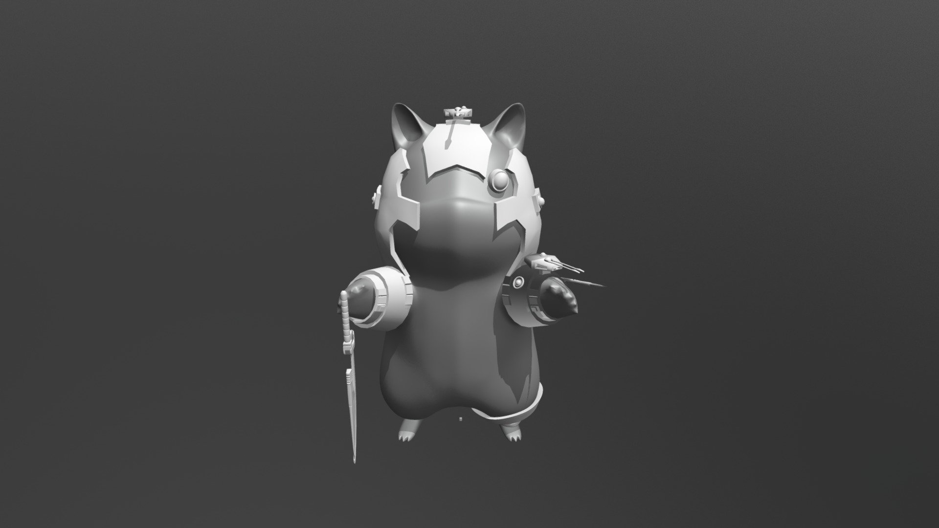Pikacyborg - 3D model by ambre.marques [cdc9b7c] - Sketchfab