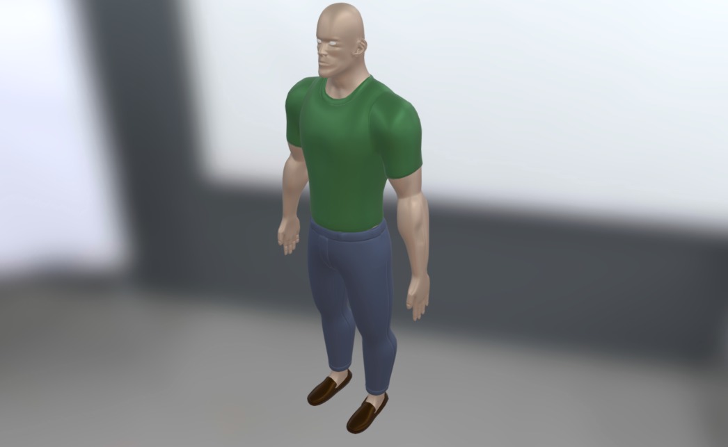 Basic Male Model - 3D model by ajmuhammad [cdca5fd] - Sketchfab