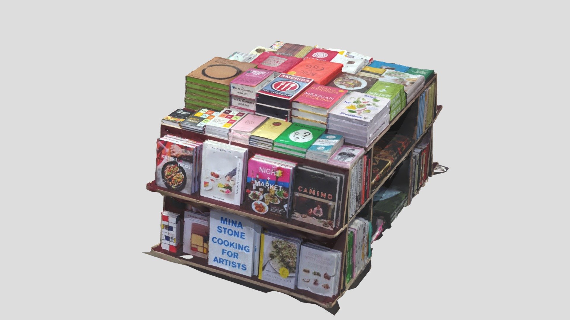 Books Stall - Download Free 3D model by Maria Roszyk (@Maria.Roszyk ...