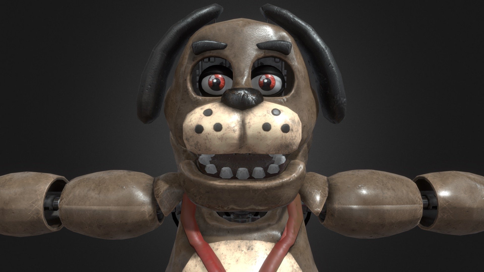 Sparky the Dog (FNaF HW) [MODEL EDIT] - Download Free 3D model by Captain Allen (@Allen ...