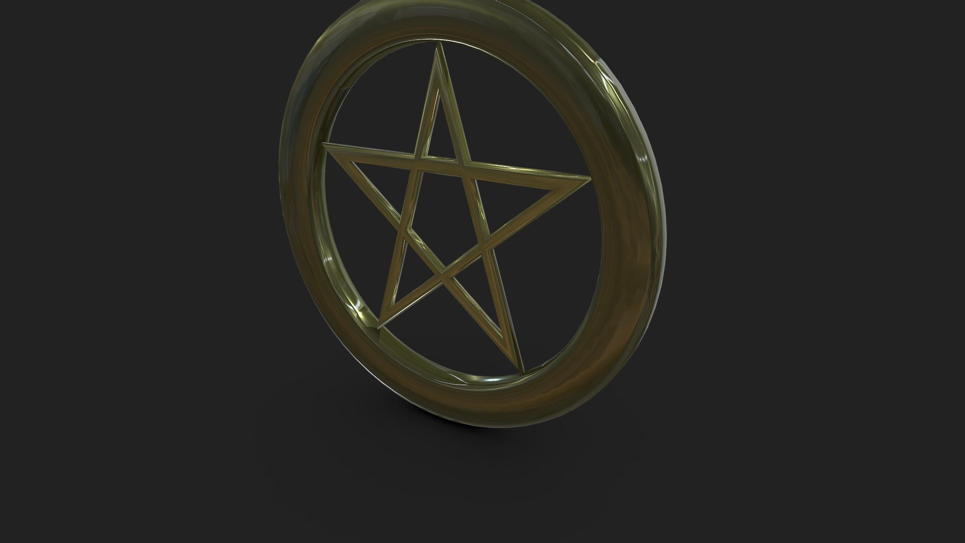Pentacle/Pentagram - Download Free 3D model by swedenstyle [cdcc99e ...