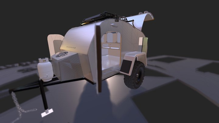 Teardrop 3D models - Sketchfab