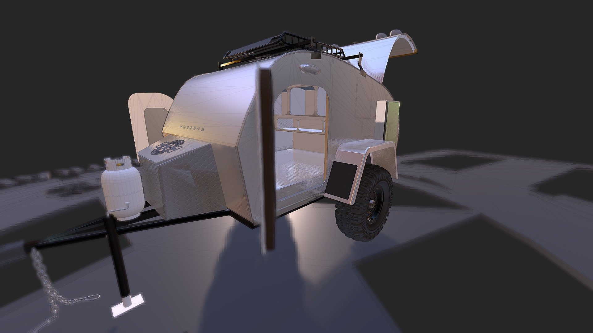 SWT-FREEDOM With RACK - Download Free 3D model by DWE [cdccf0f] - Sketchfab
