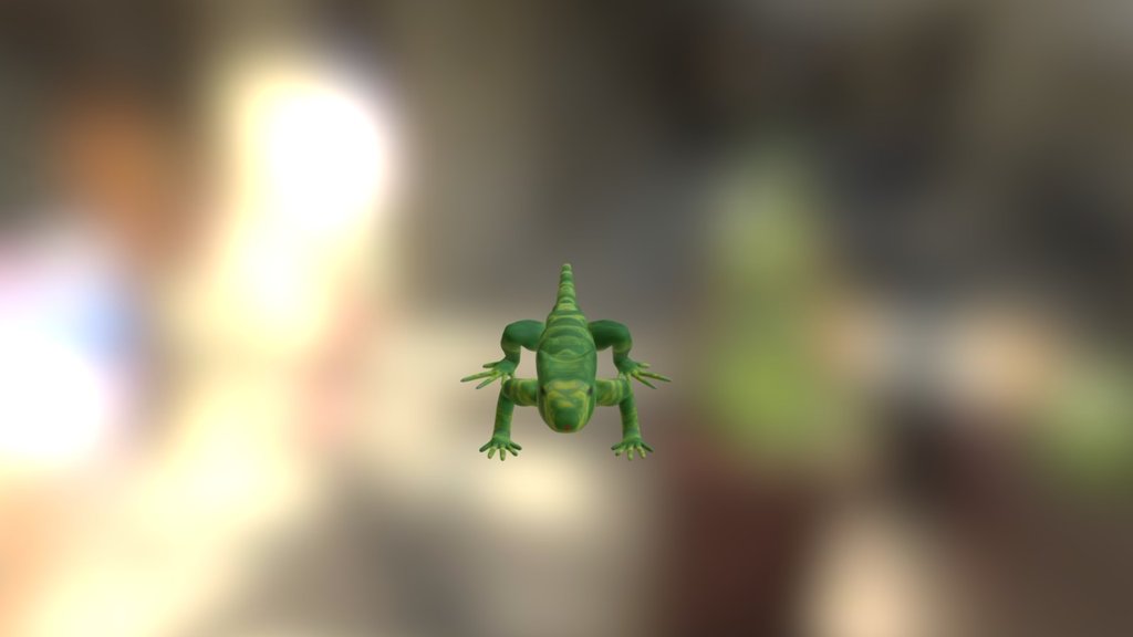 Emma The Ripped Dragon Lizard - 3D model by Patryk (@pms5293) [cdce717 ...
