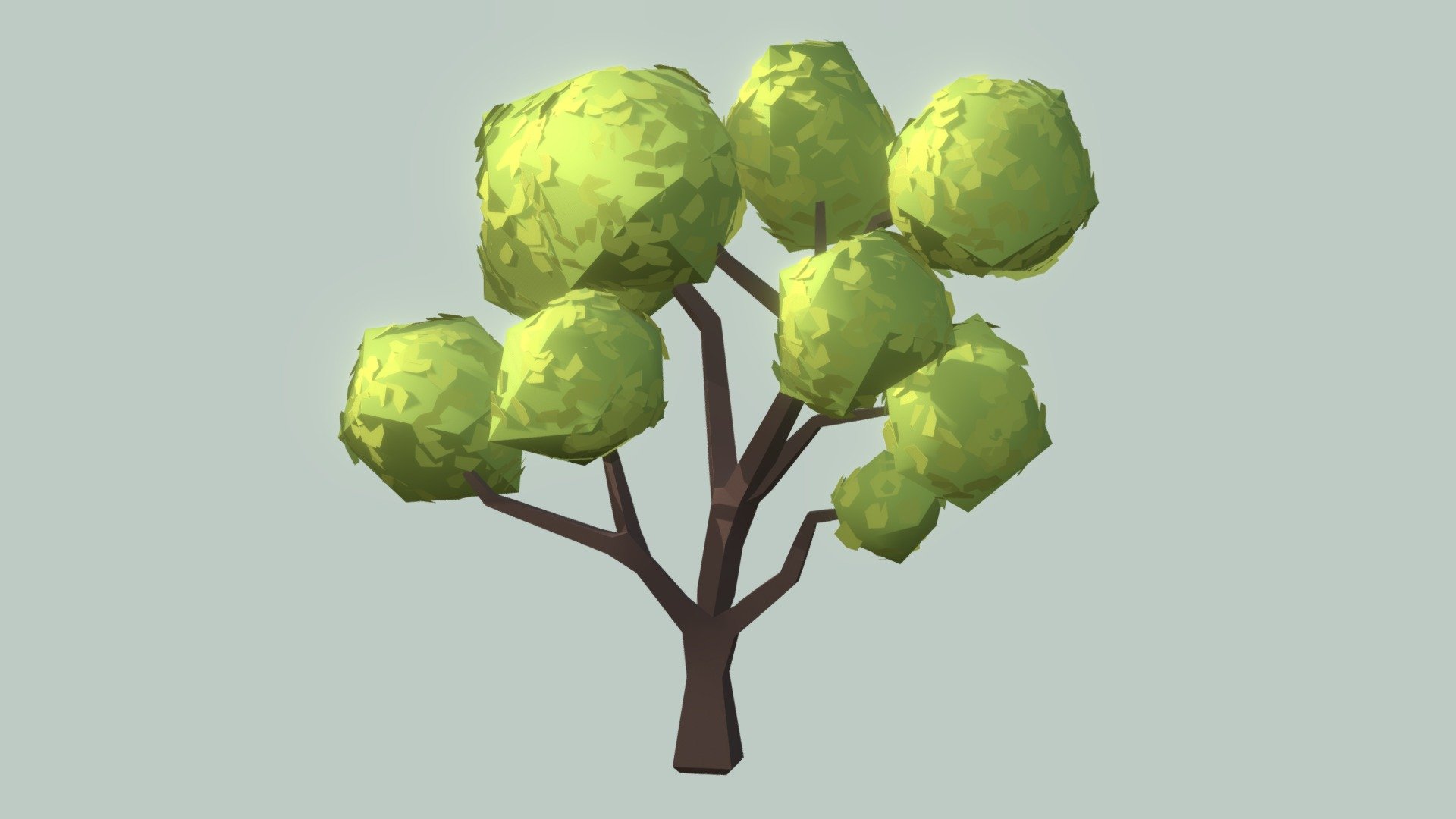 Low Poly Tree - 3D model by nxumes [cdcf4f0] - Sketchfab