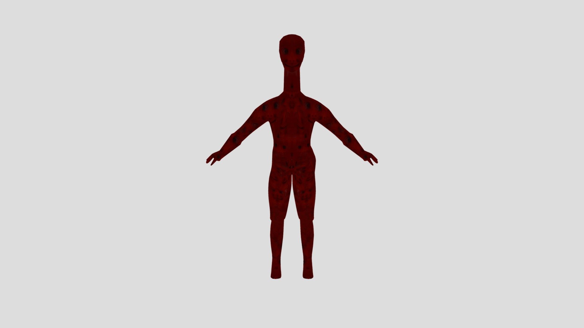 Smiling Monster PSX - 3D model by TheLoneGameDev [cdd027e] - Sketchfab