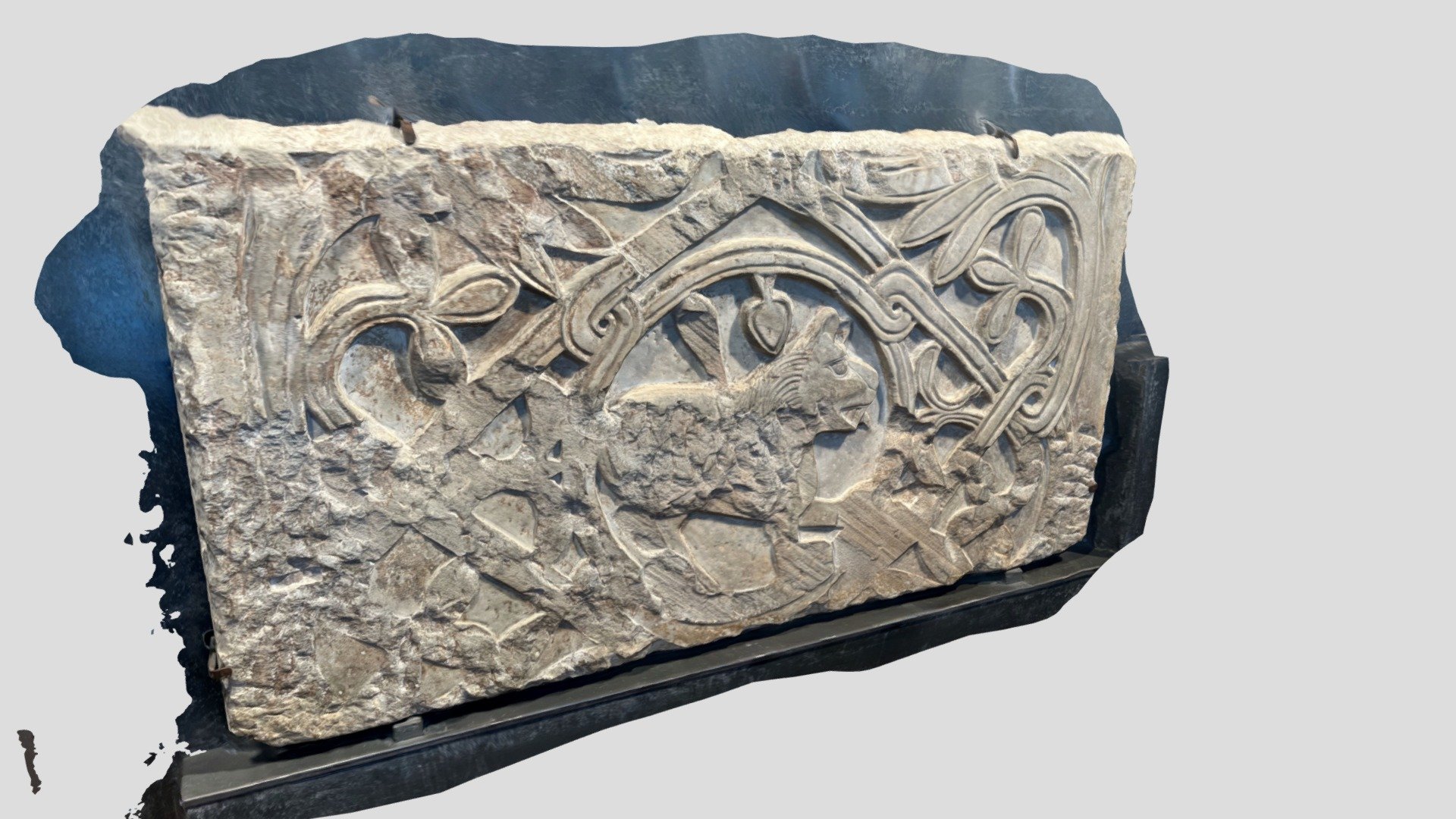 Wall stone statue from the Saint Mark's Basilica - Buy Royalty Free 3D ...